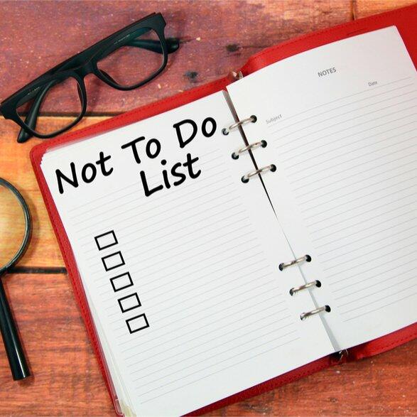Not-to-do list | Doing more with less | Simplicity | Econation